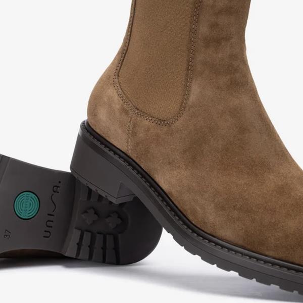 boots unisa confortable beige camel Eric Tanger