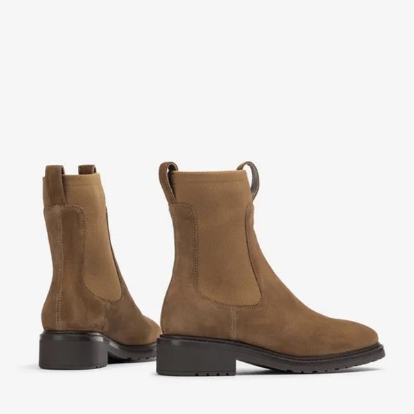 boots unisa confortable beige camel Eric Tanger