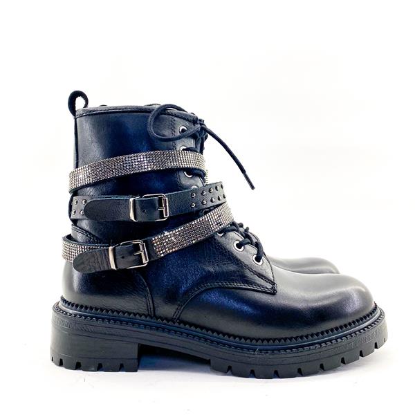 boots bottines rangers strass clous femme inuovo